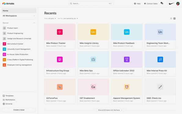 Airtable Upgrade Includes Connected Apps Redesign