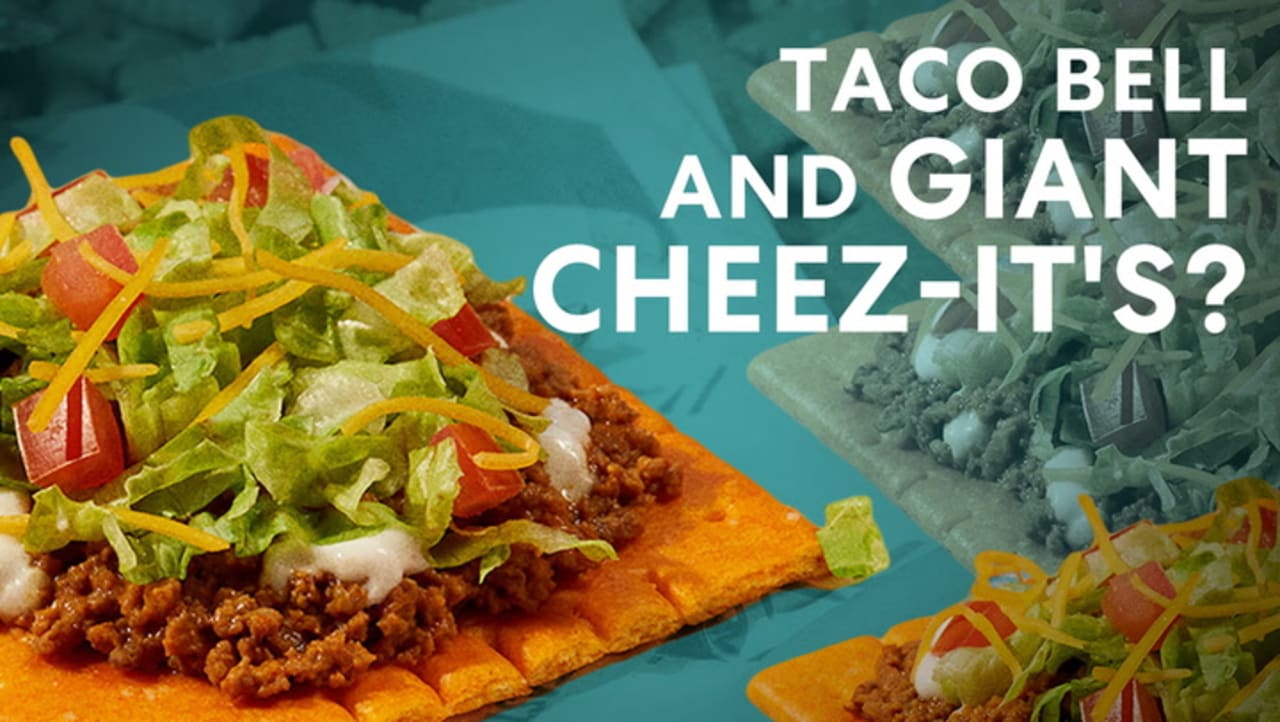 Taco Bell innovating with a giant Cheez-It? Sure. | Video – Fast Company