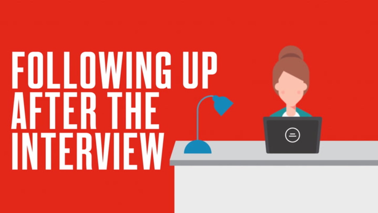 The right way to follow up after a job interview | Video – Fast Company