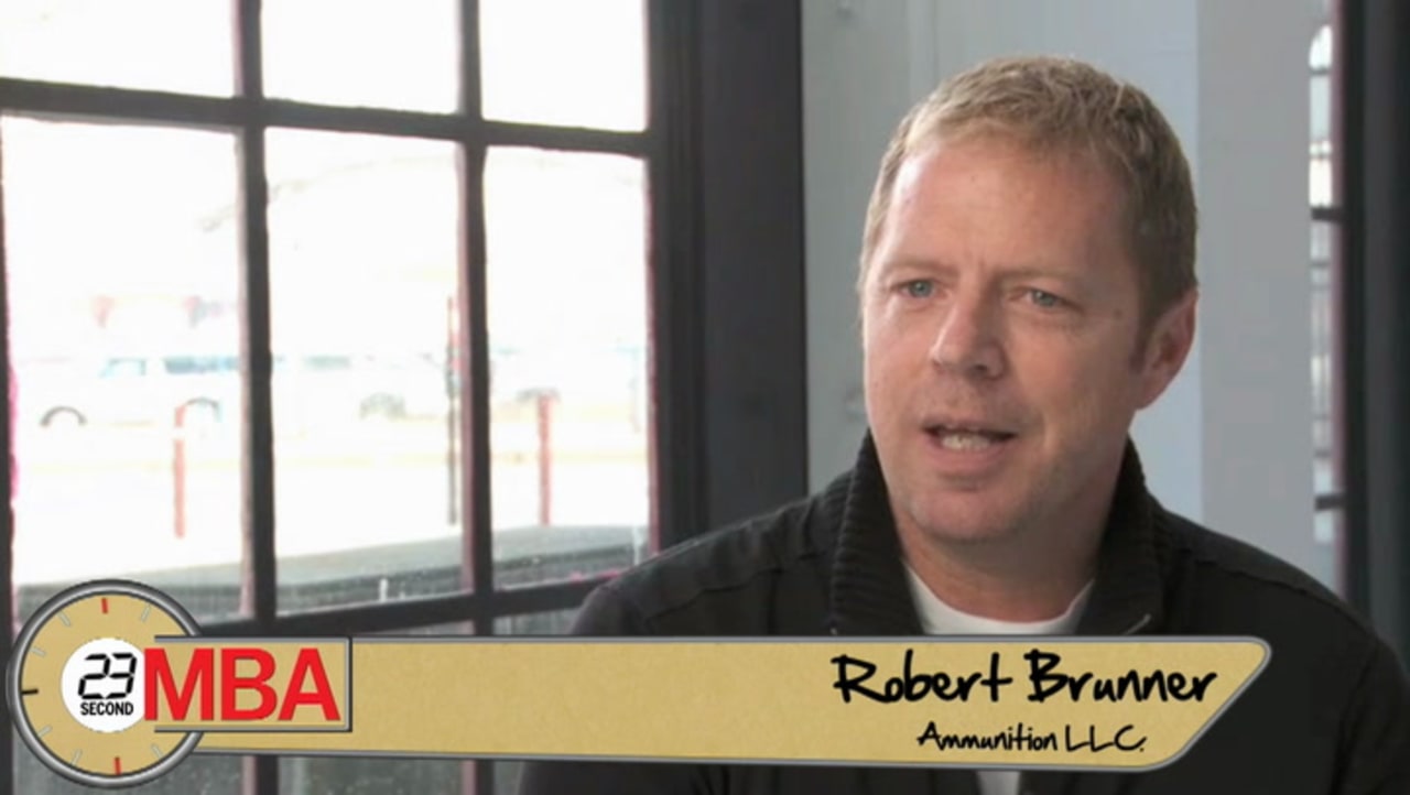 Robert Brunner of Ammunition: Can a team lead themselves? | Video ...