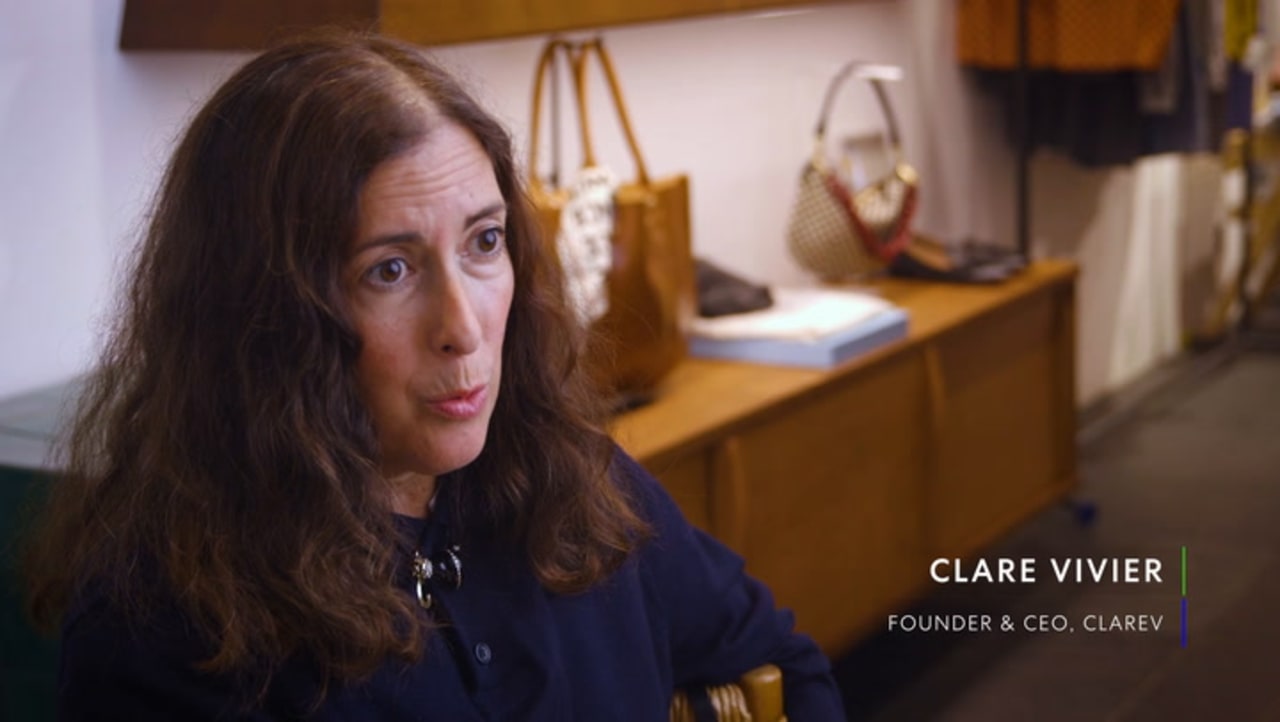 Designer Clare Vivier reveals what it takes to keep innovating | Video ...