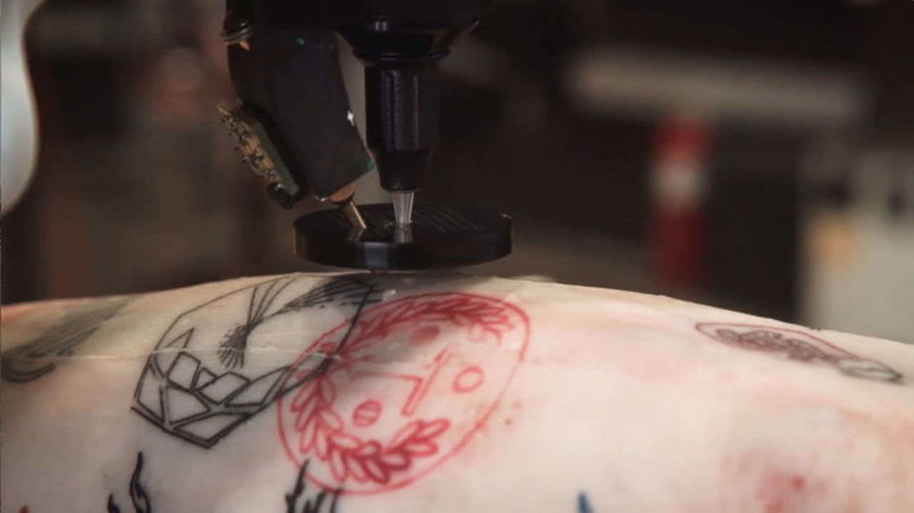 See The World's First Tattoo By A Robot | Video – Fast Company