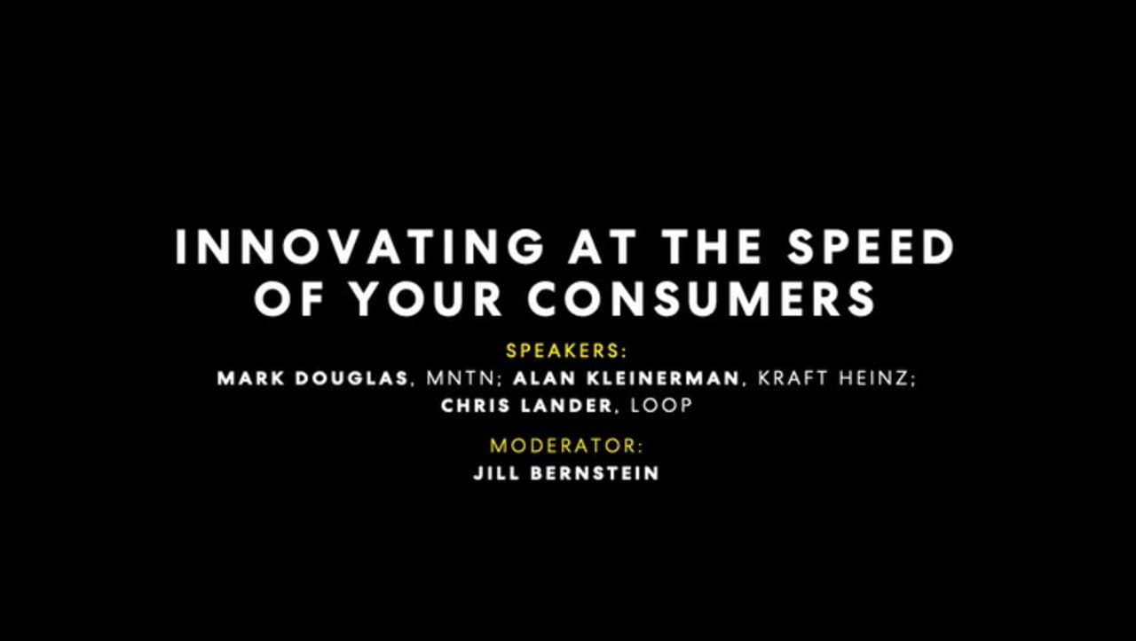 Innovating at the speed of your consumers | Video – Fast Company