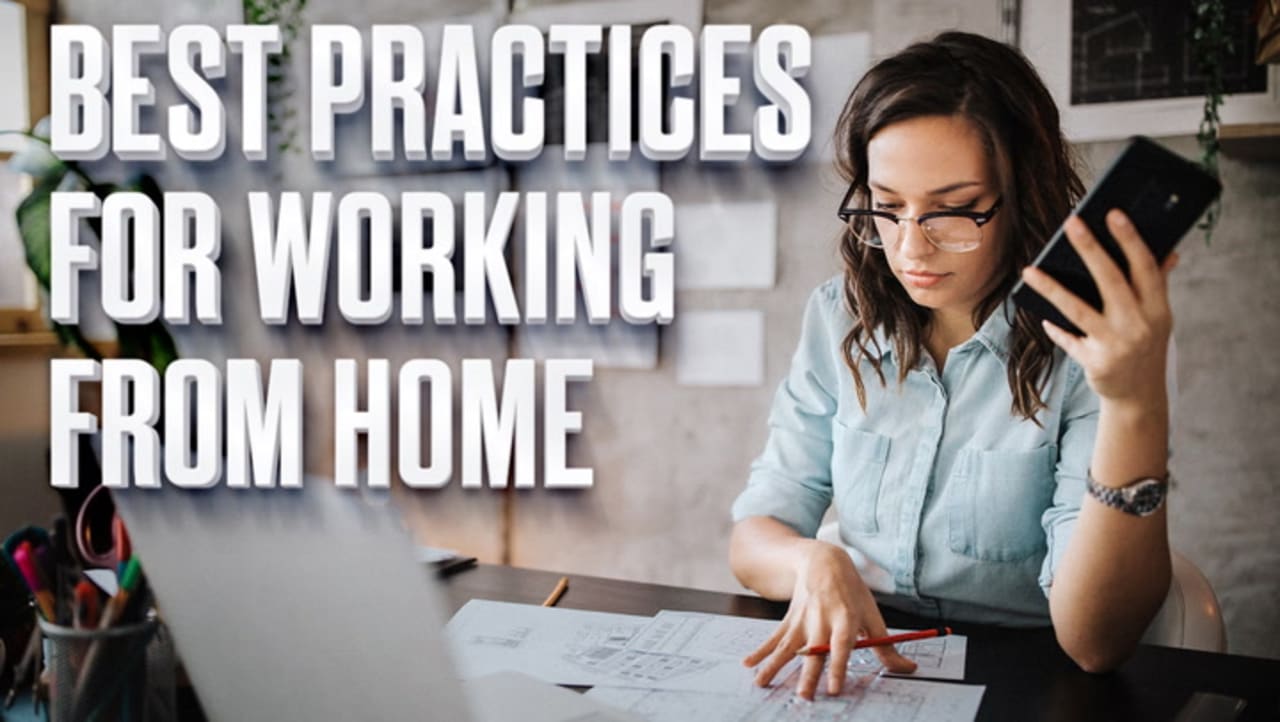 Experts share the best practices for working from home | Video – Fast ...