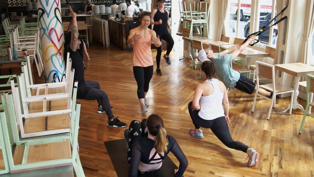 This Restaurant Doubles Up As A Gym For Its Employees | Video – Fast ...