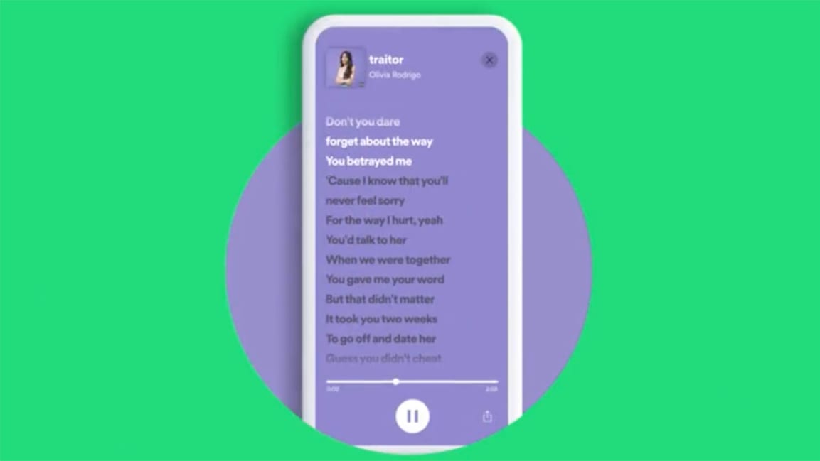 Spotify finally introduces visual song lyrics. Here’s how to use the ...