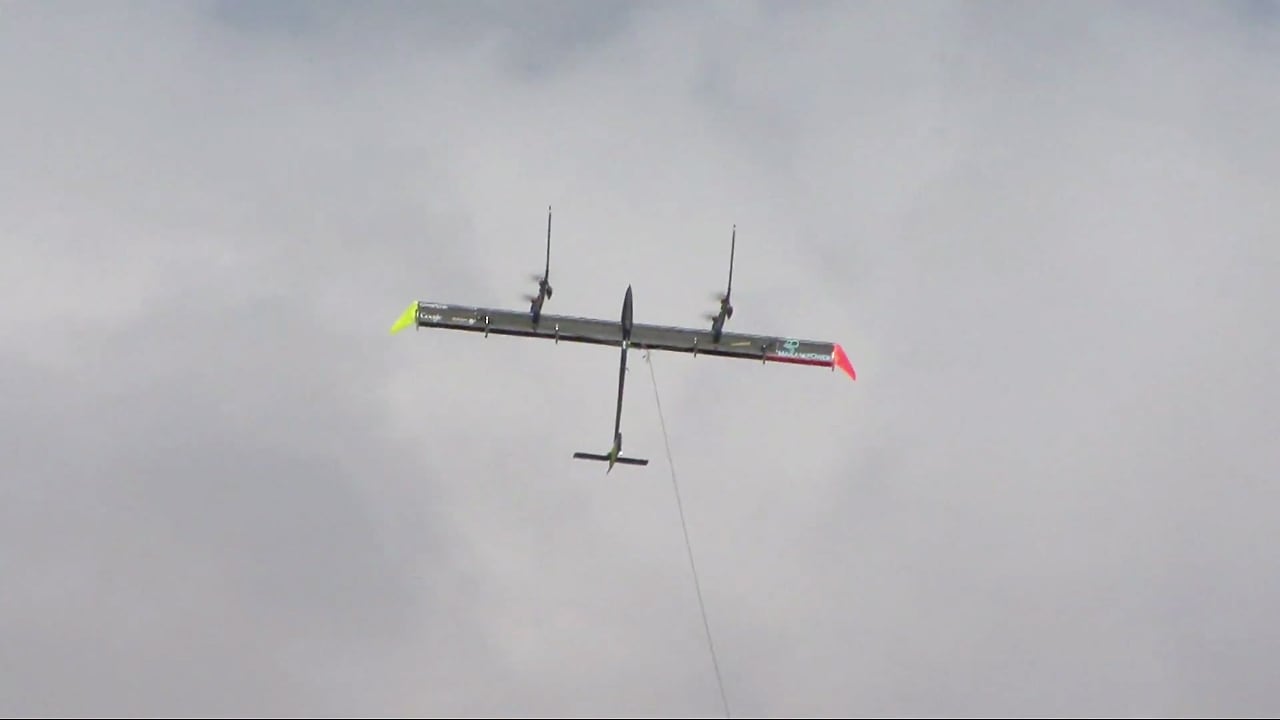 Wind Power From A Flying Jet Wing