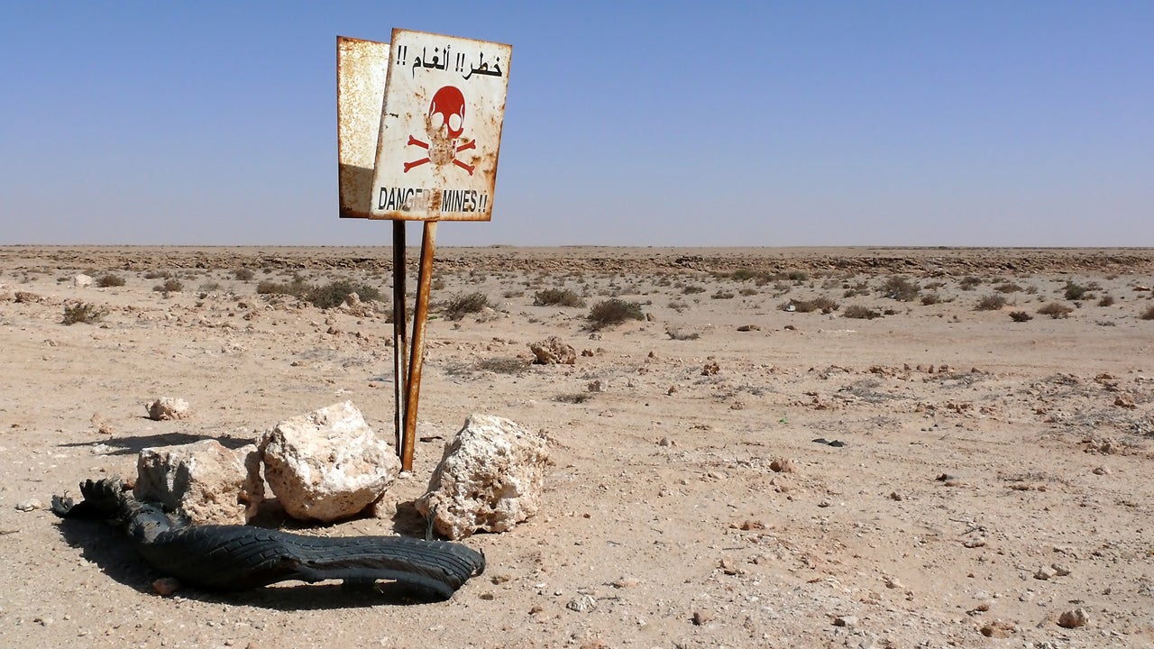 Find A Landmine Using Just Your Phone
