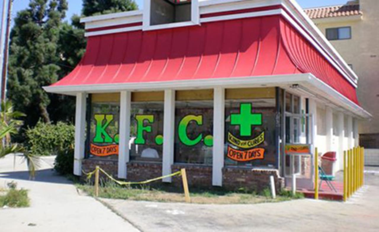 Sign of the Times: Abandoned KFC Transformed Into Marijuana Dispensary