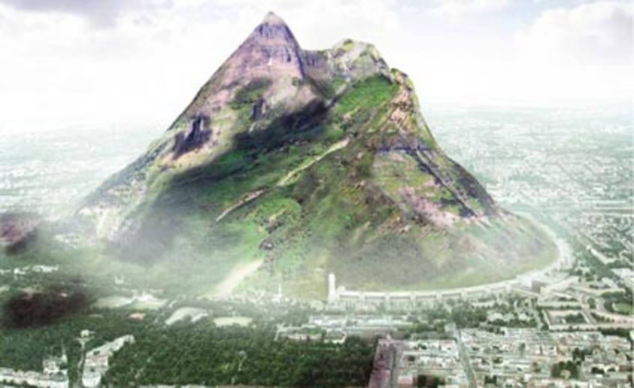 German Architect Asks: Why Build High Rises When We Can Build Mountain