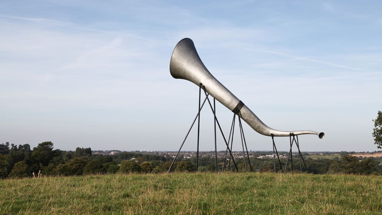 Giant Trumpets Turn The Gentle Sounds Of Nature Into A Symphony
