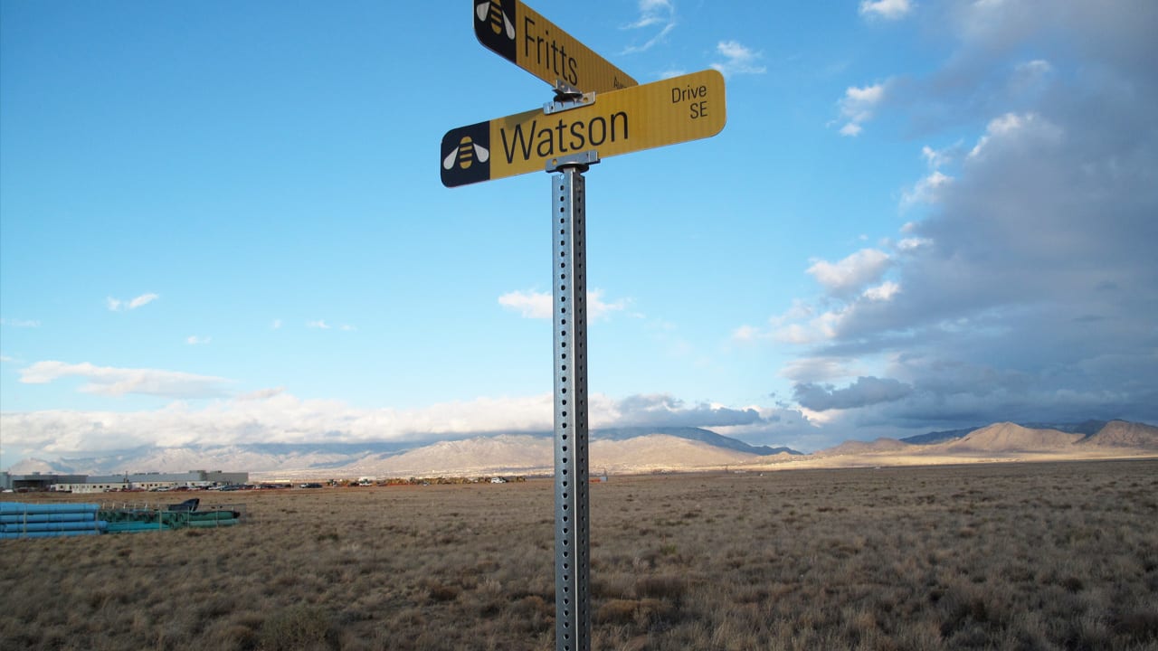 Albuquerque Highway Signs