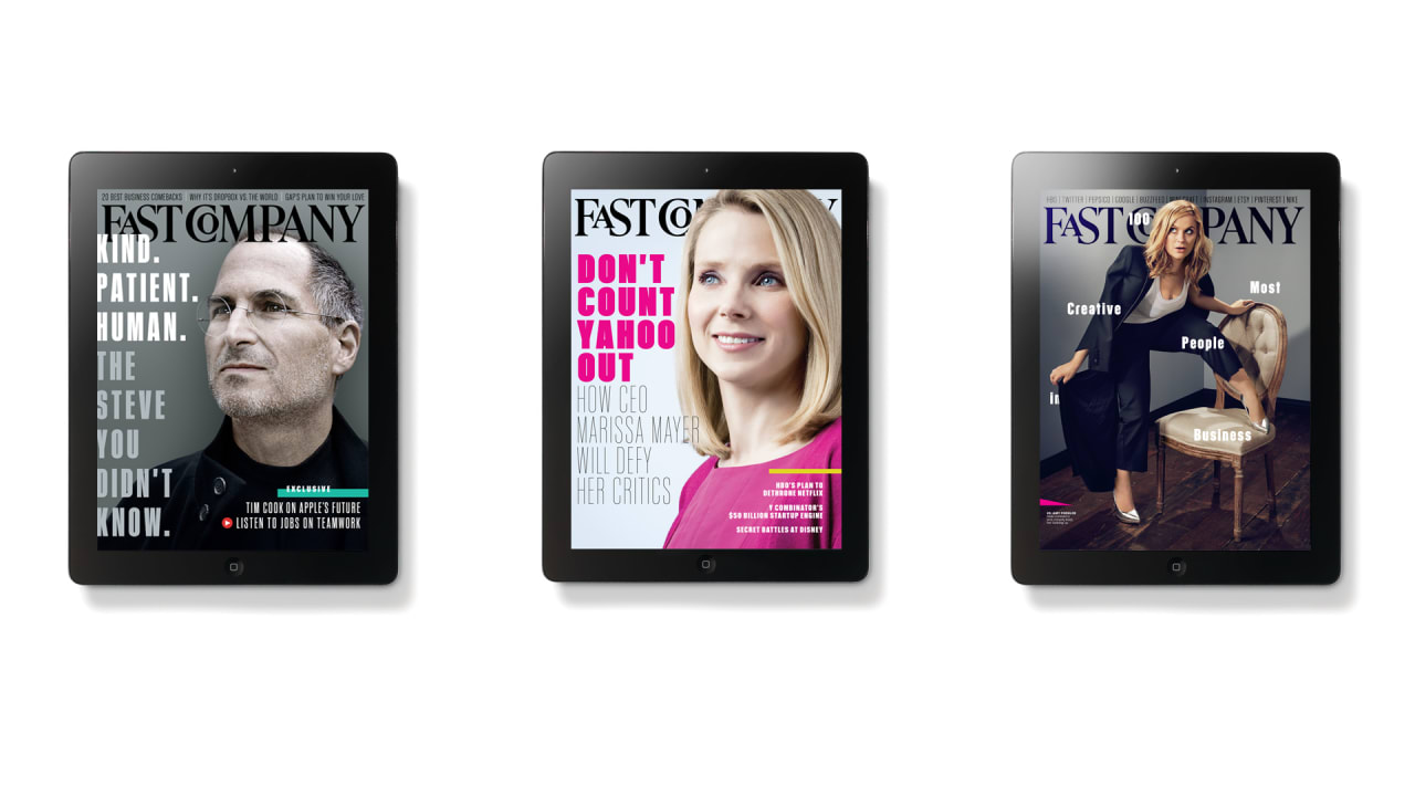 Read Fast Company Magazine On Your iPad