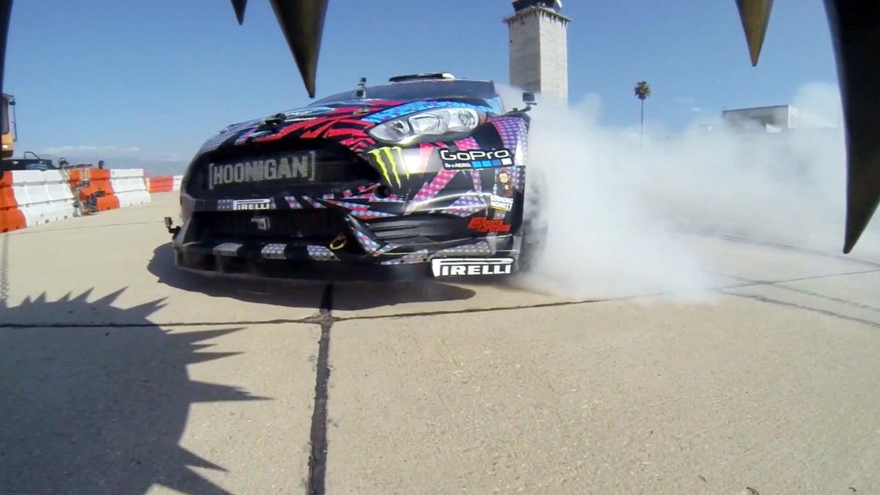The New Gymkhana Video Features A Race Course, Lambos, And…Segways