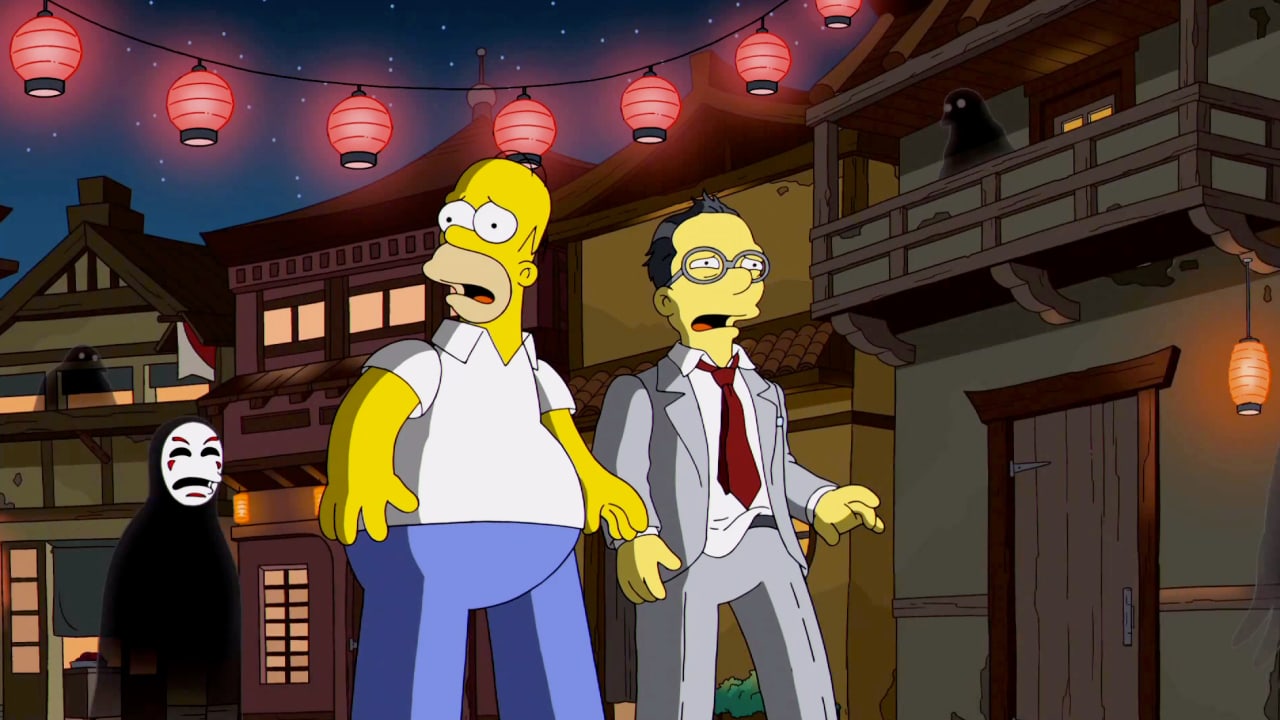 “The Simpsons'” Tribute To Animation Legend Miyazaki Will Ruin You Wit