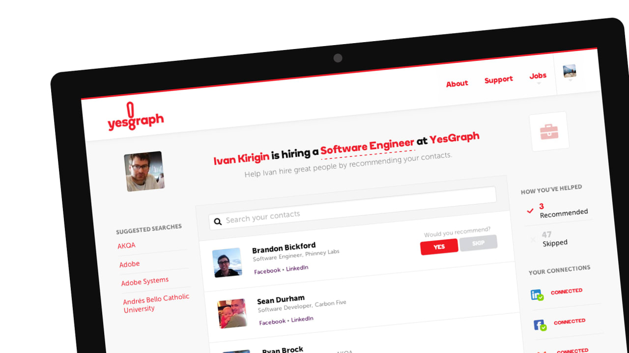With YesGraph, Finding Tech Talent Is As Easy As Using Tinder