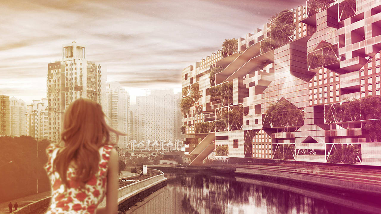 These Sideways Skyscrapers Reimagine A City That’s About Livability, N