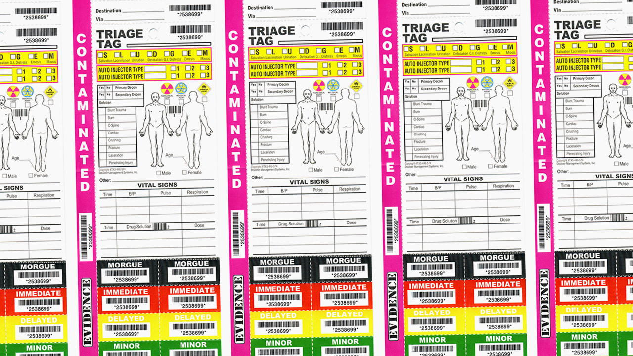 A Design History Of The Life-Saving Triage Tag
