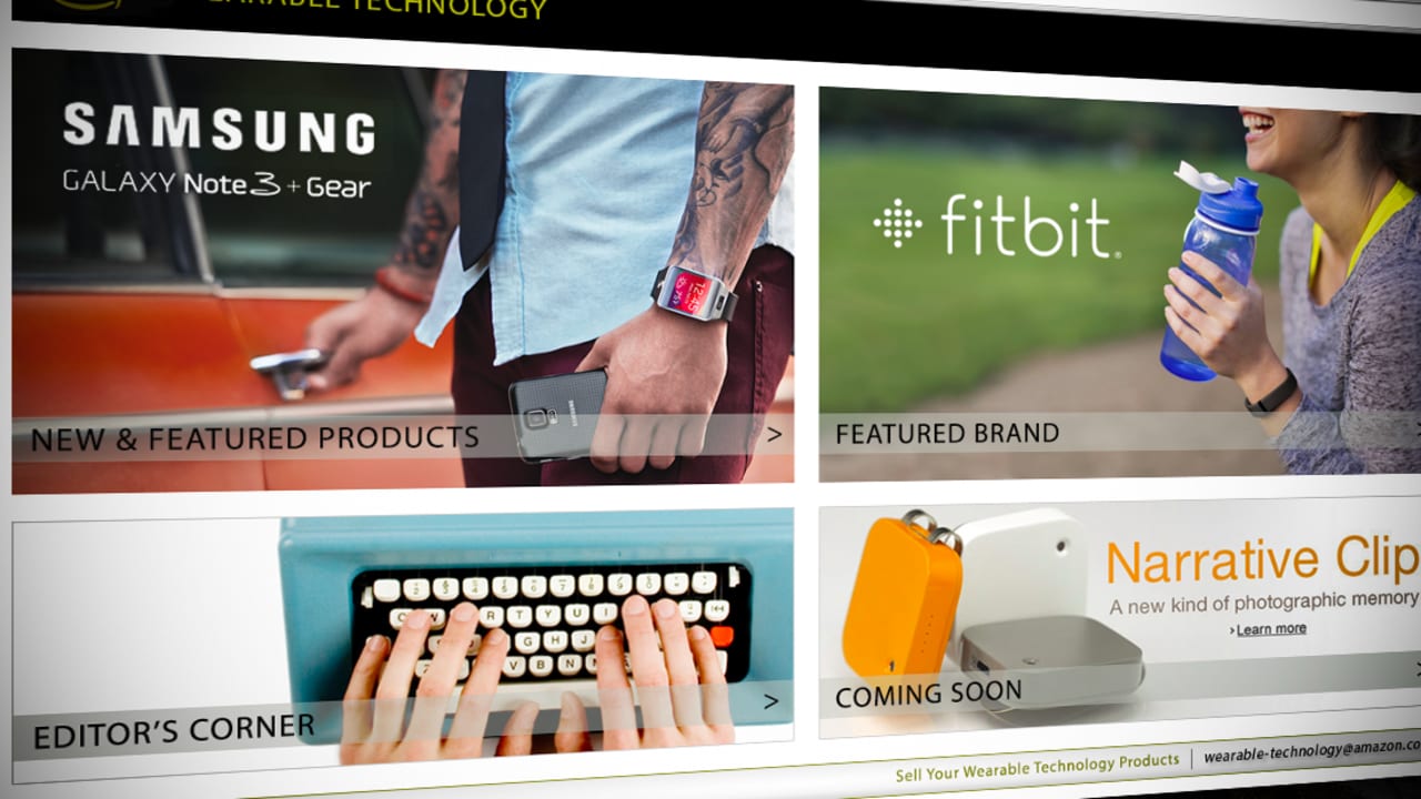 Amazon Unveils Store Dedicated Specifically To Wearable Tech
