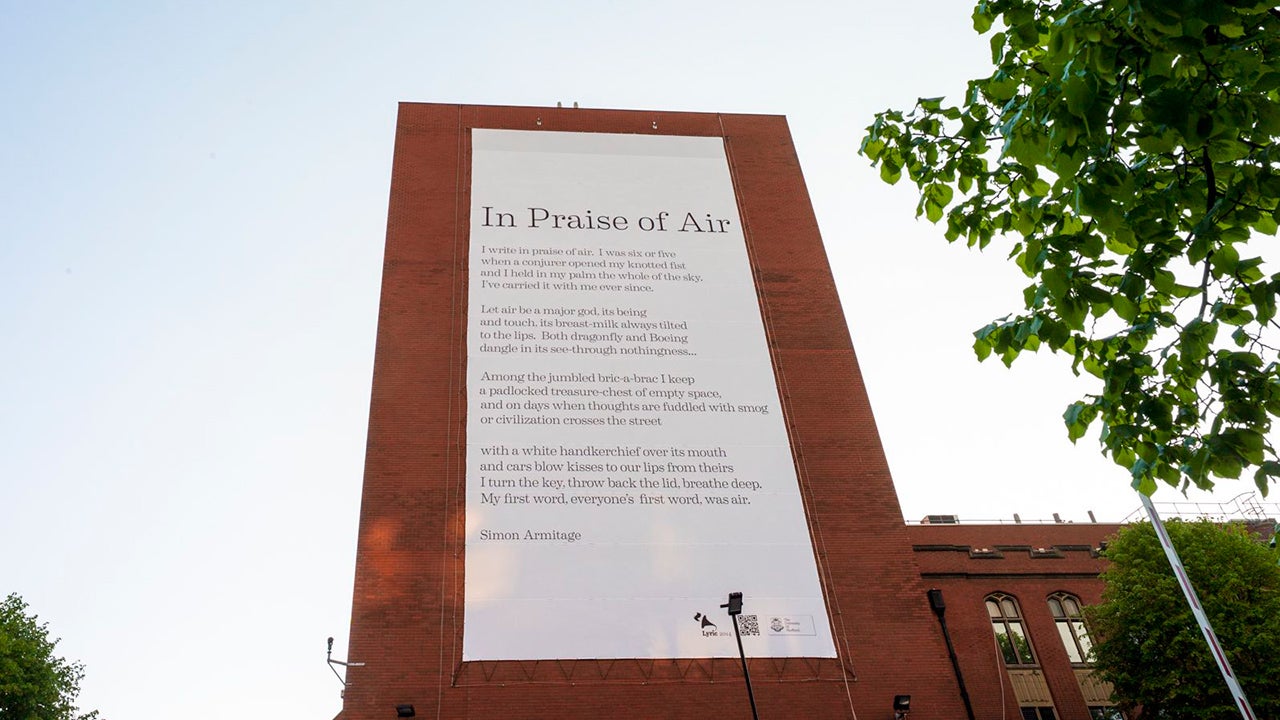 A Giant Poem Praises Clean Air–And Cleans Air, Too