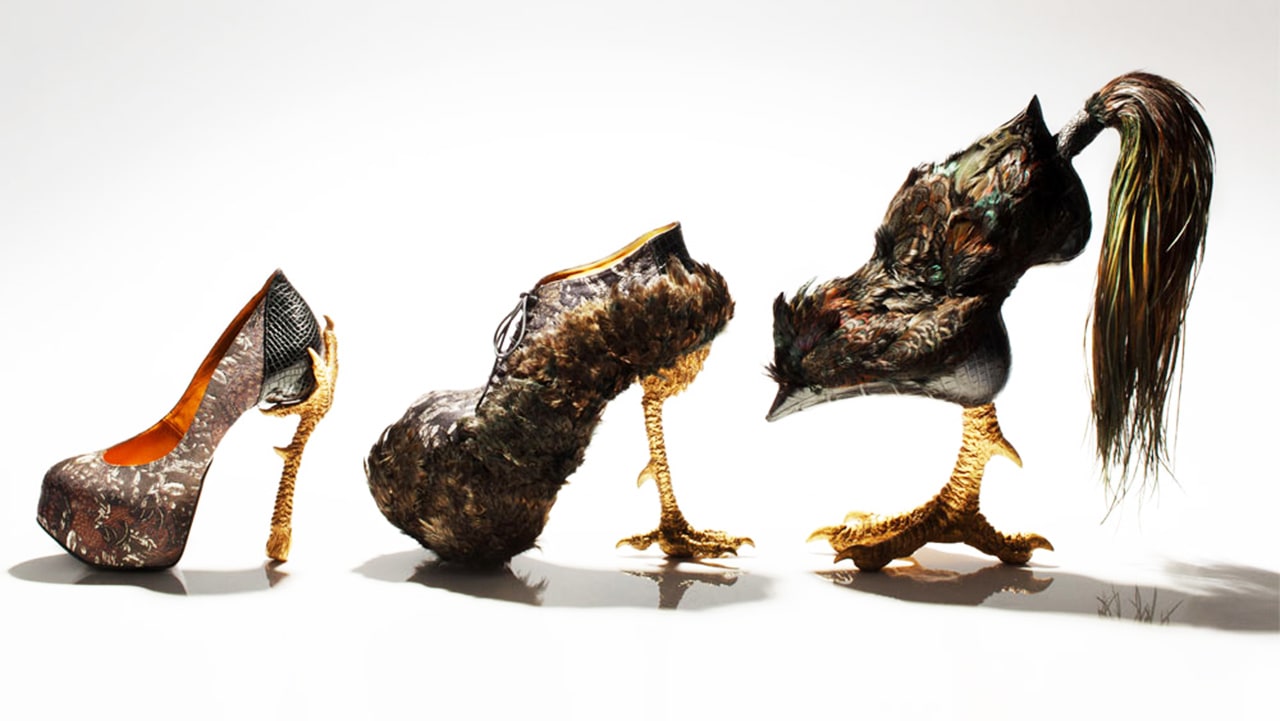 These Bird-Inspired High Heels Will Give You Nightmares