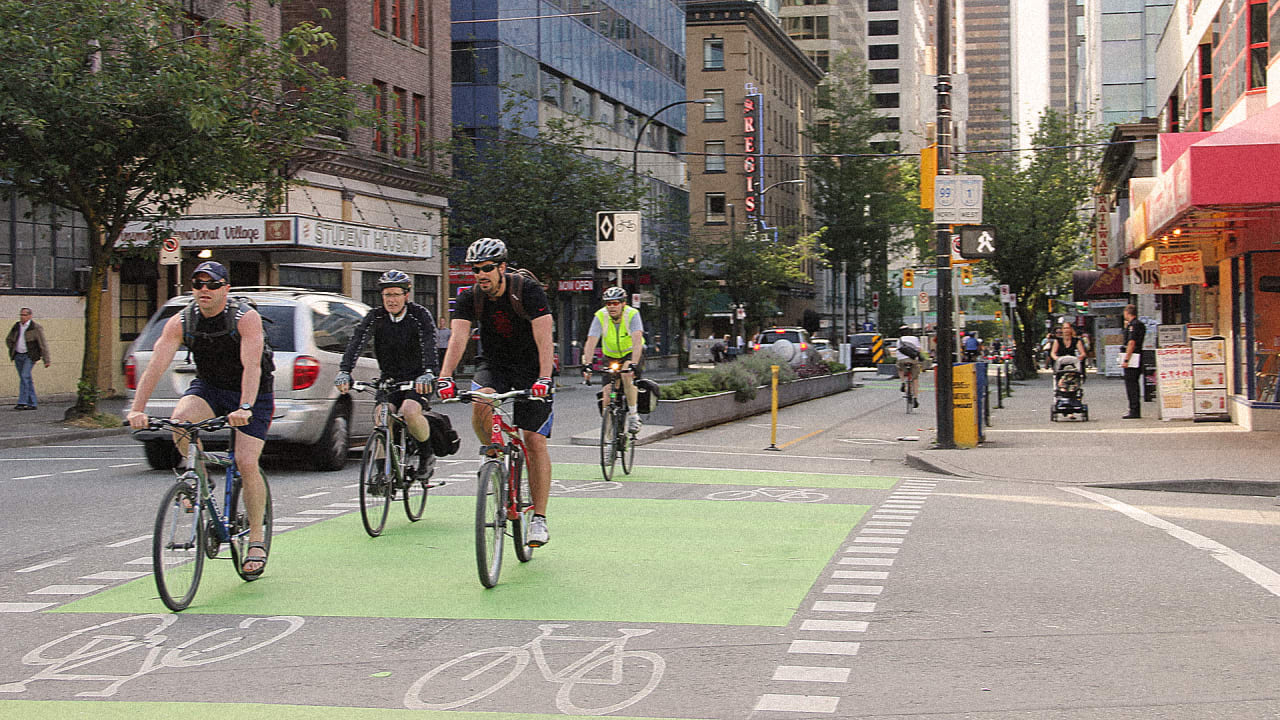 New York City’s Protected Bike Lanes Have Actually Sped Up Its Car Tra