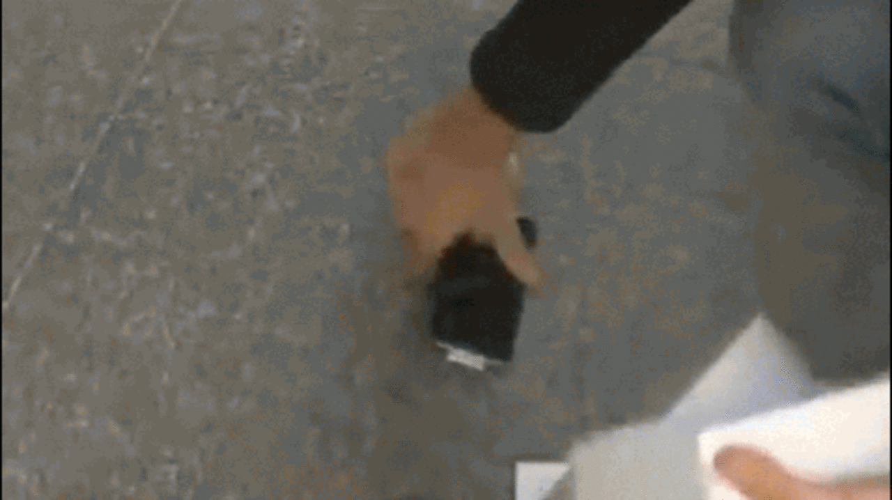 Watch This Poor Kid Drop His New IPhone 6 On Live Television