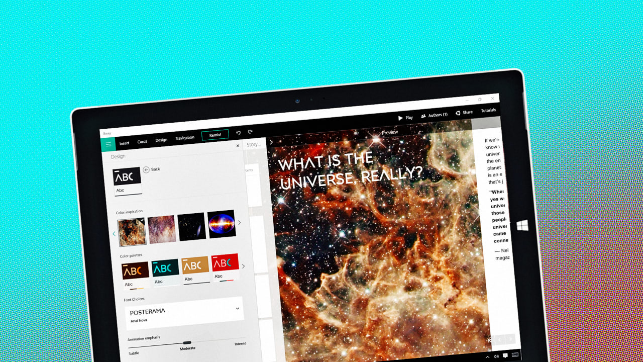 With Sway, Microsoft Reimagines Presentations For The Post-PowerPoint