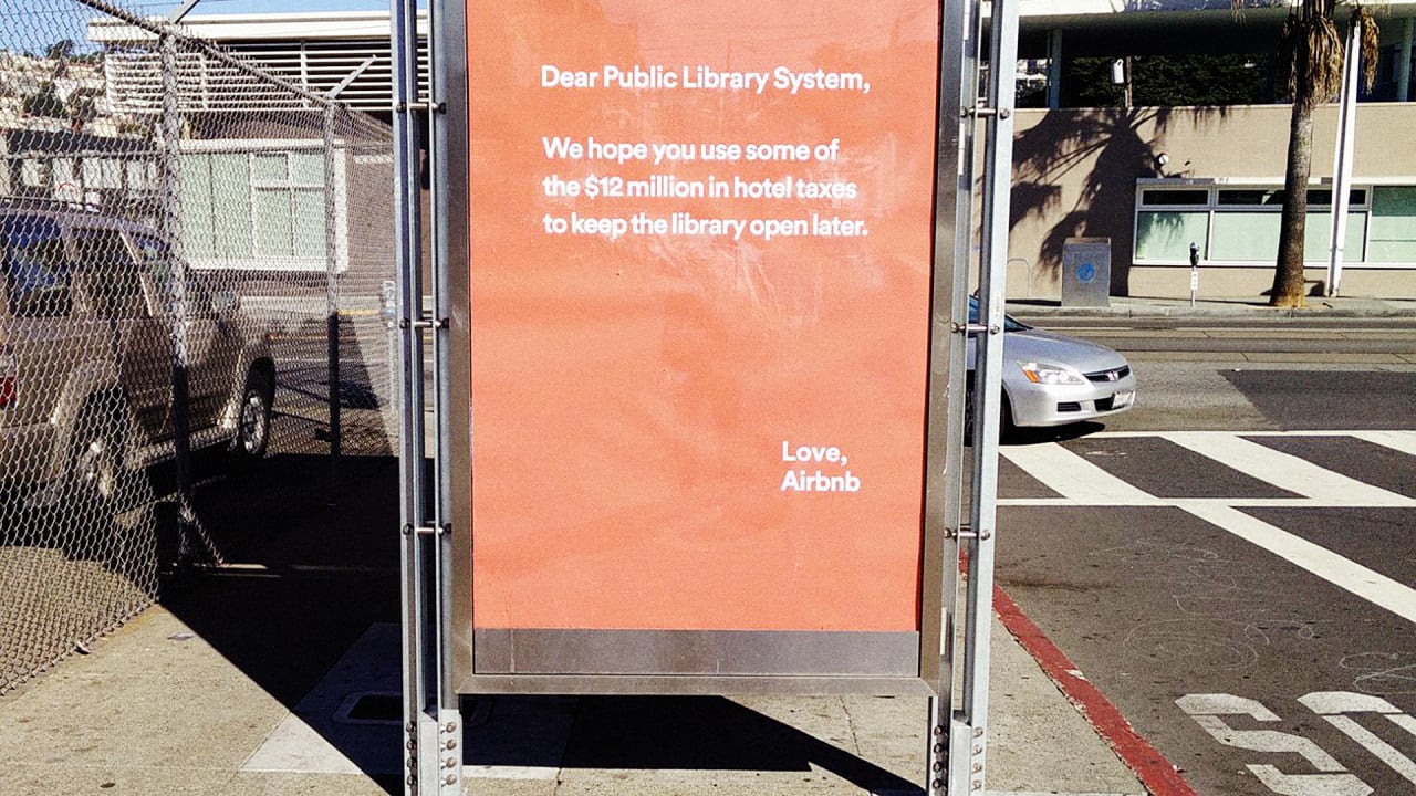 Airbnb Apologizes To San Francisco For Passive Aggressive Ad Campaign