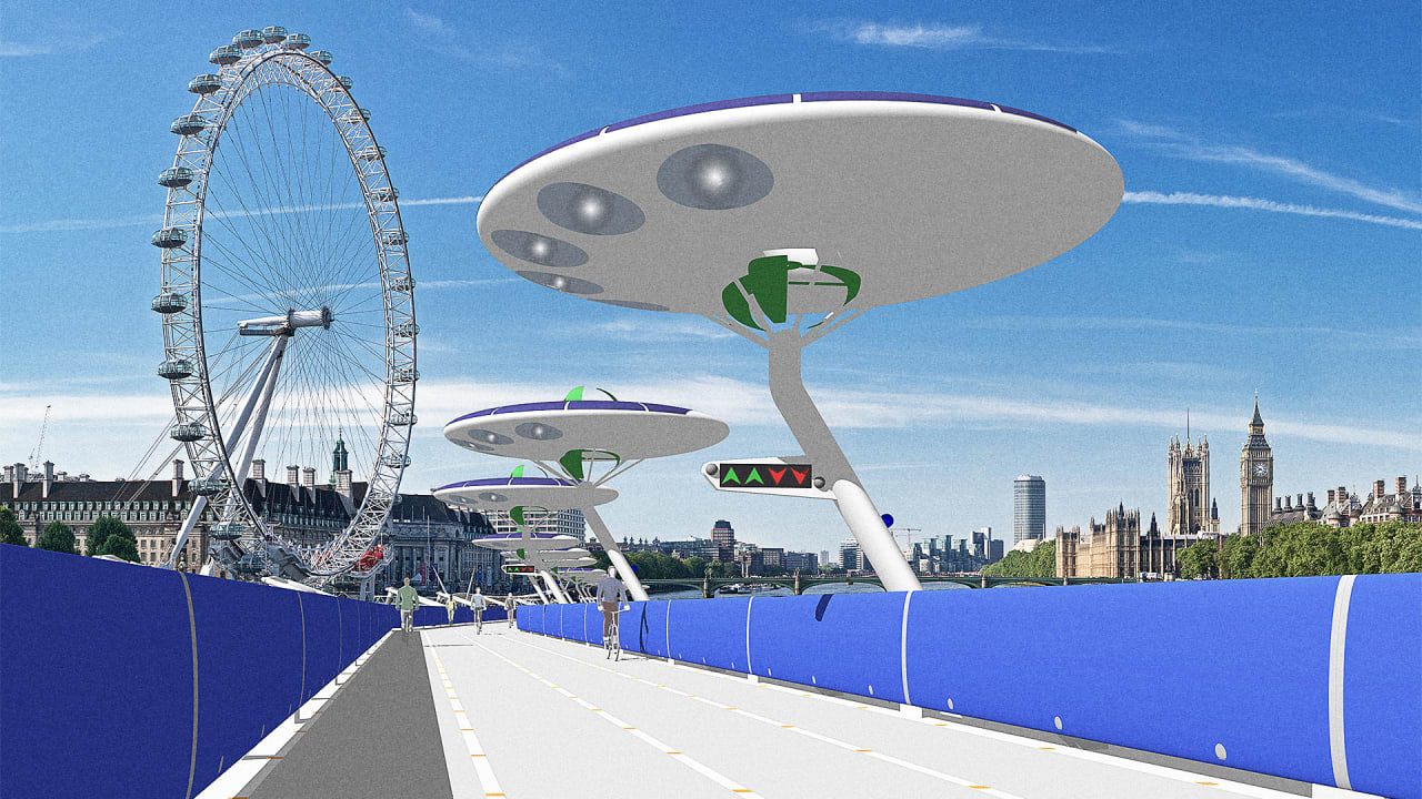 Is This Proposed Floating Bike Path In London A Brilliant Idea Or A Ba