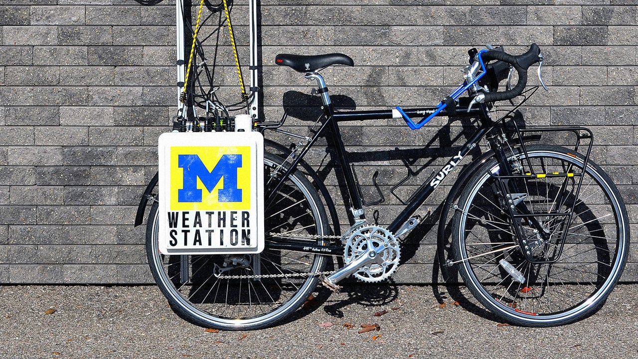 This Weather Station On A Bike Records Climate Change At The Local Lev