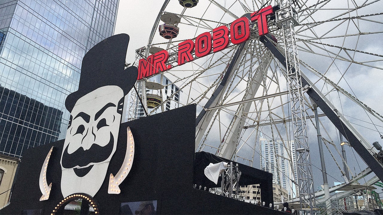 “Mr. Robot” Put A 100-Foot Coney Island Ferris Wheel Over Downtown Aus