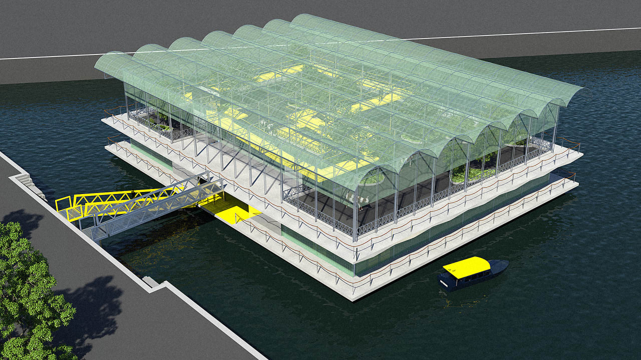 The World’s First Floating Urban Dairy Farm Will Be Built In Rotterdam