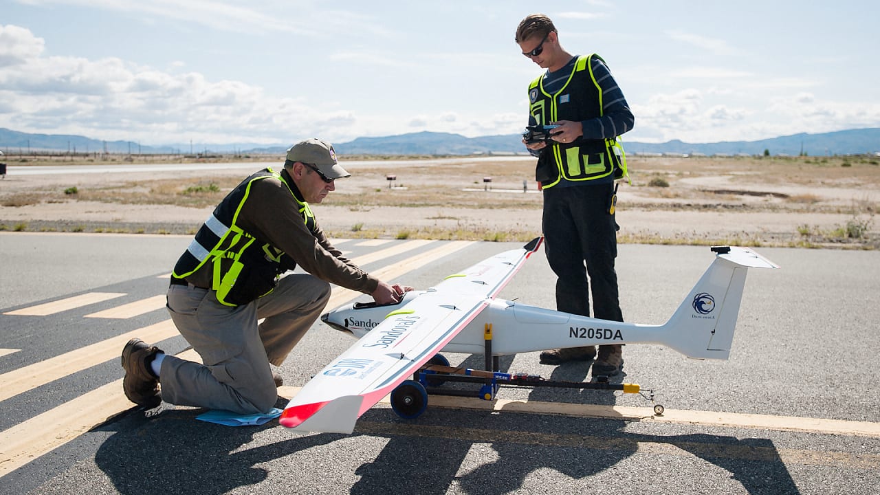 A Cloud-Seeding Drone Makes A First Test Flight Over Nevada