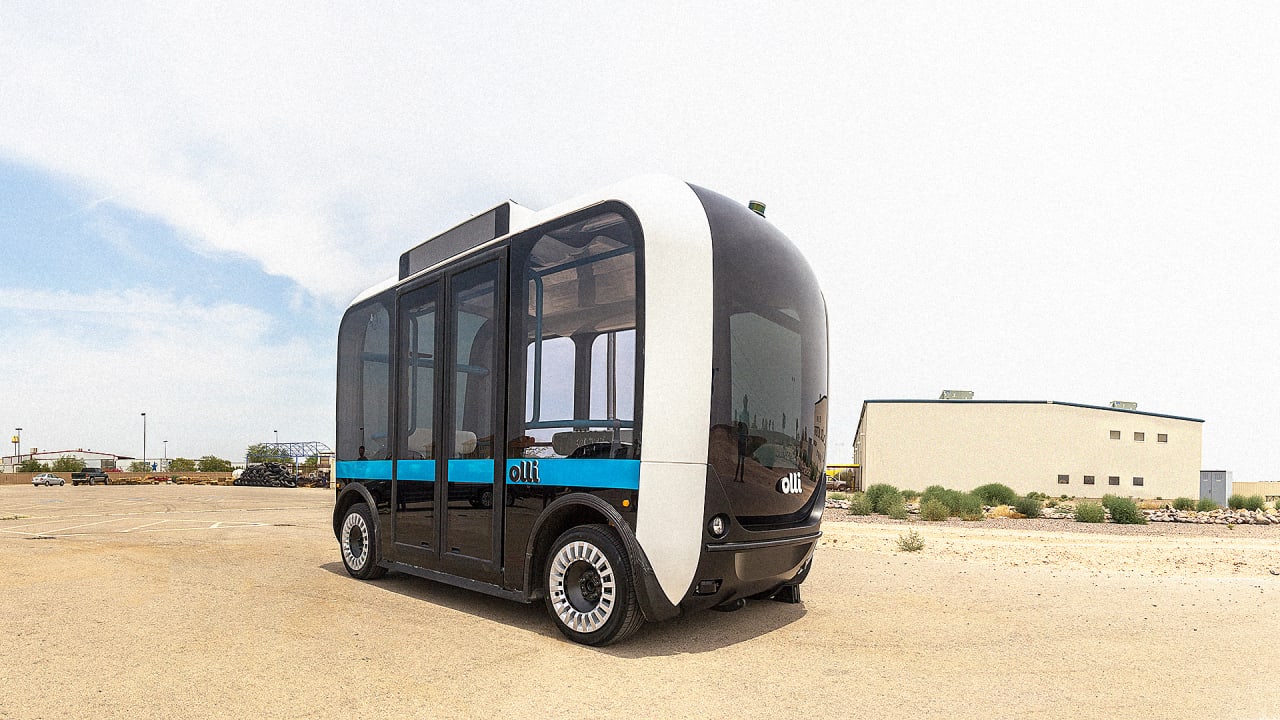 This Cute Self-Driving Bus Expects To Be On The Road In Las Vegas Next