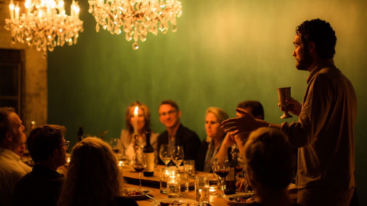 At Death Over Dinner, The End Of Life Gets Intimate