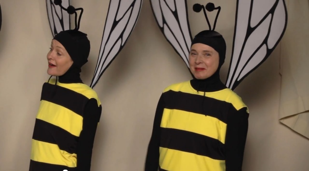 Isabella Rossellini In A Bee Costume Stars In Trippy Videos About Colo