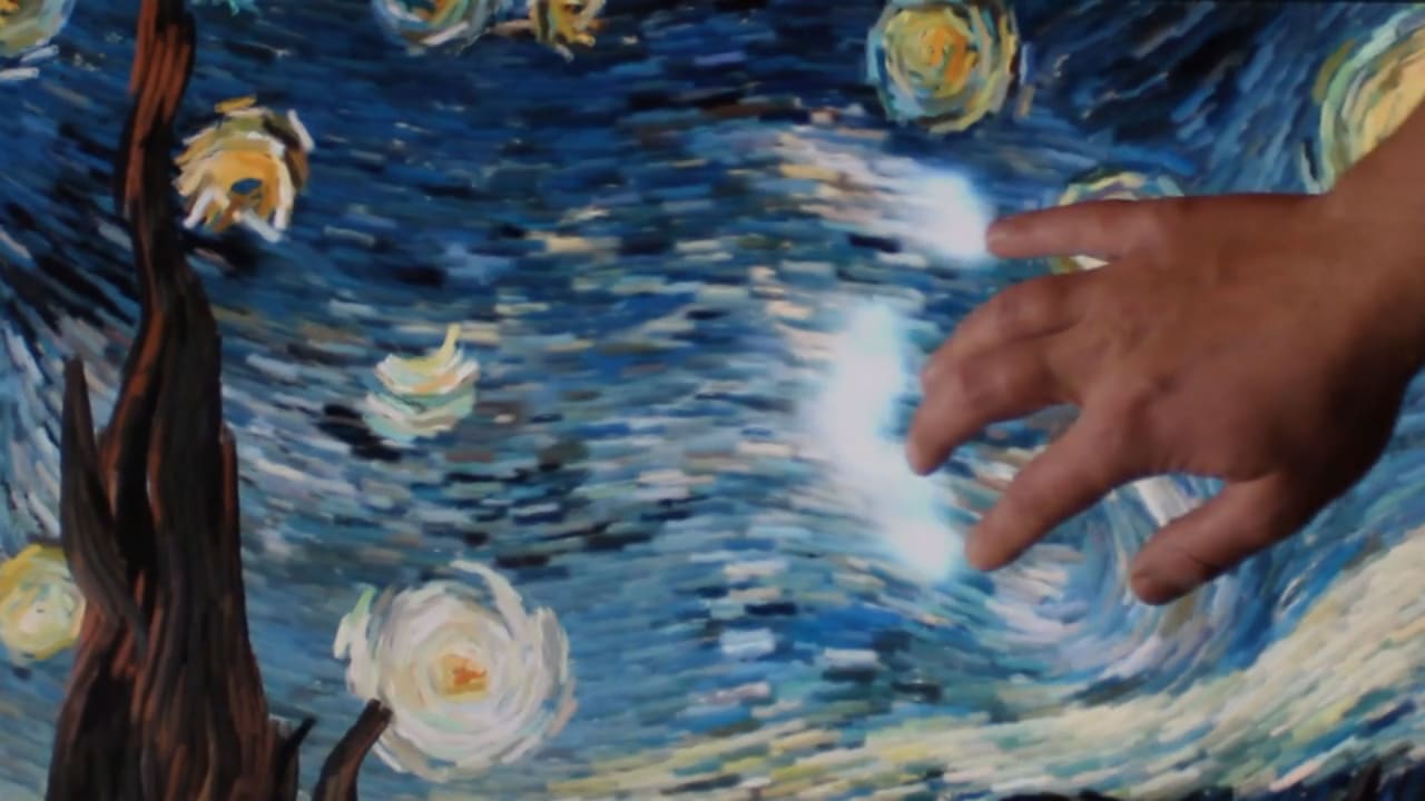 Get Mesmerized By An Interactive Remix Of Van Gogh’s Starry Night