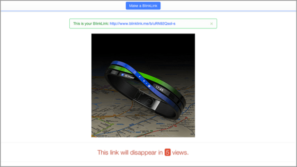 BlinkLink Burns Your Photos After 100 Views (Or Less)