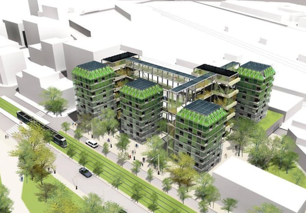 A New Vision For Sustainable Urban Housing Combines Technology With Op
