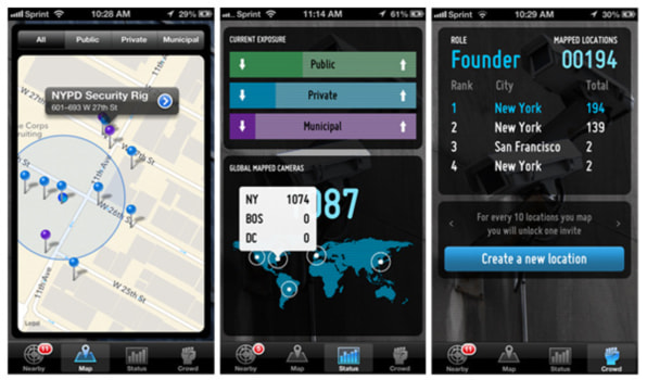 Mapping All The Security Cameras That Are Watching You