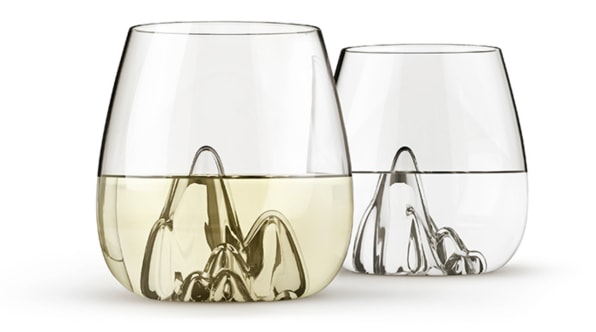 Hand-Blown Tumblers, With A Sculptural Twist