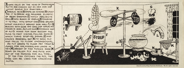 The Mind-Boggling Art Of Rube Goldberg