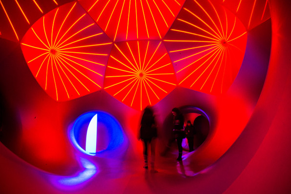 Art Exhibit Is Like A Bouncy Castle For Aliens On LSD