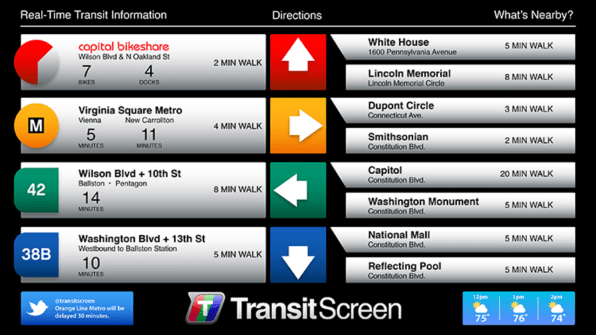 SmartWalk Turns Any Surface Into A Subway Tracker