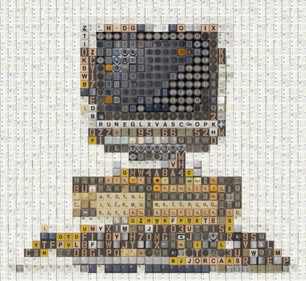 ’80s Electronics Turn Old Keyboards Into New Mosaics