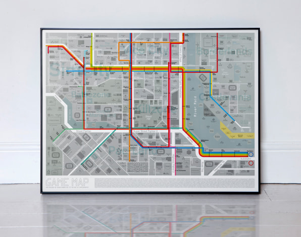 A City Map Built From More Than 500 Video Games