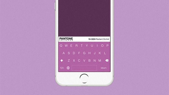 Pantone’s iOS Keyboard Is Here. It Is Colorful