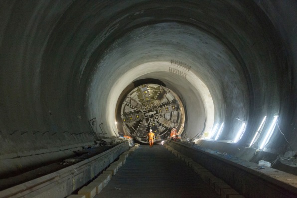 A Peek At London’s 23 Miles Of New Underground Train Tunnels