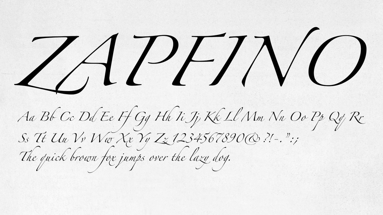 Type Legend Hermann Zapf Dies
